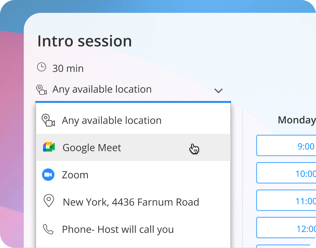 Create Branded Booking Pages & Share Calendar Links | OnceHub