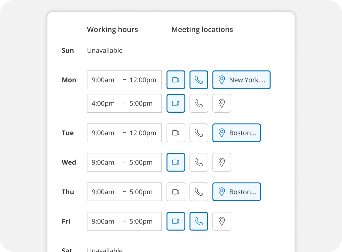 Create Branded Booking Pages & Share Calendar Links | OnceHub