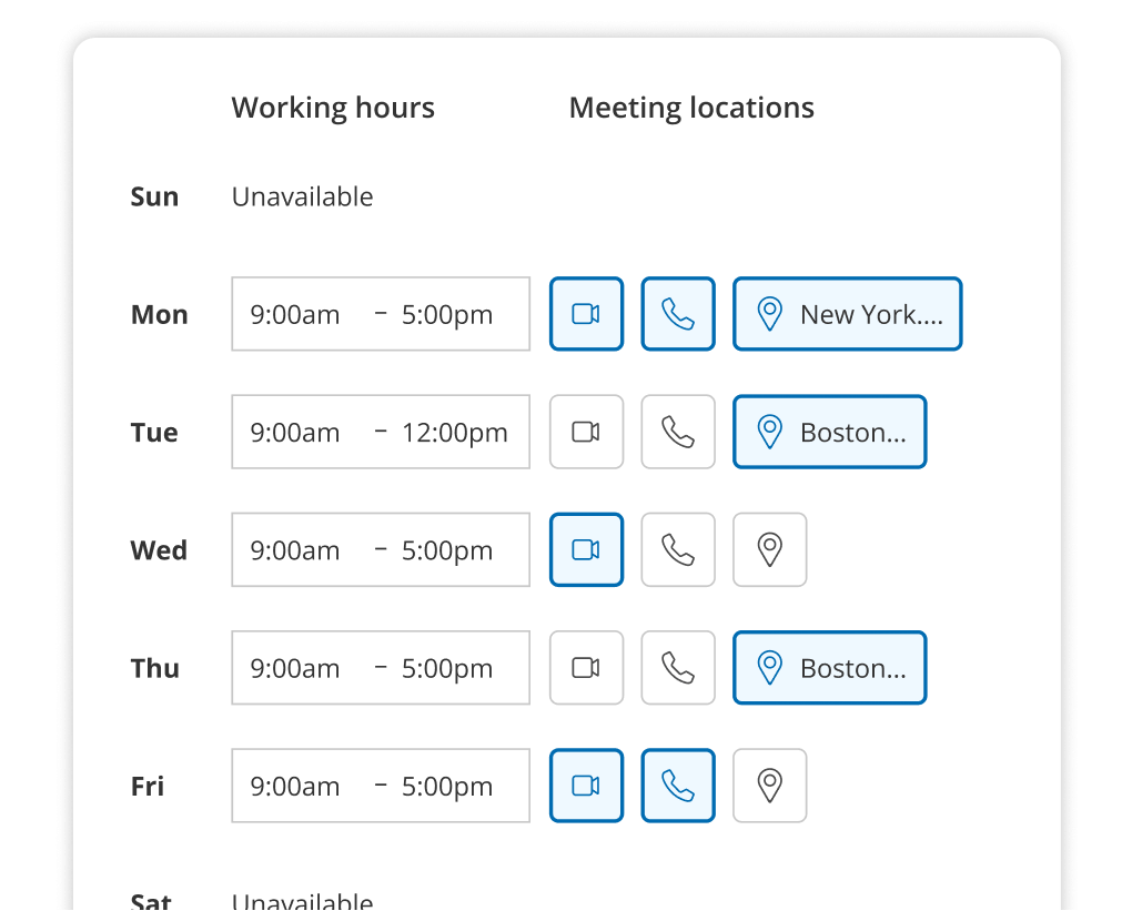 Create Branded Booking Pages & Share Calendar Links | OnceHub