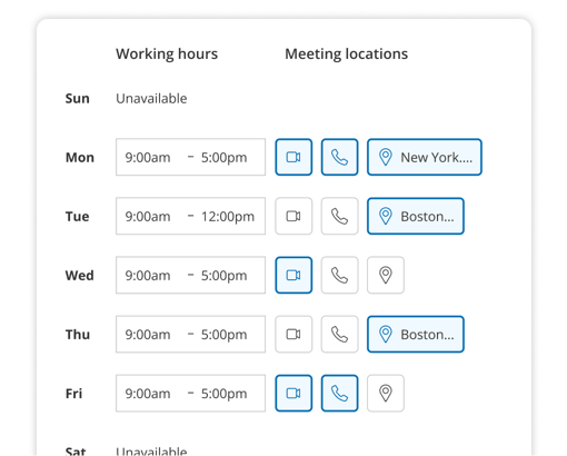 Create Branded Booking Pages & Share Calendar Links | OnceHub