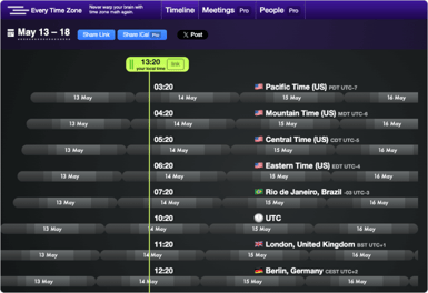 9 Meeting Planner World Clock Tools for Global Teams