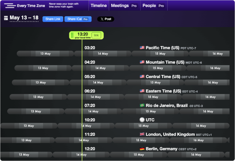 9 Meeting Planner World Clock Tools for Global Teams